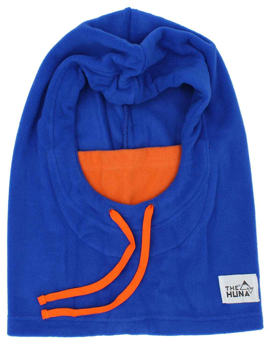 Blue with Orange Mouth & Orange Strings - Normal Fleece – TheHuna