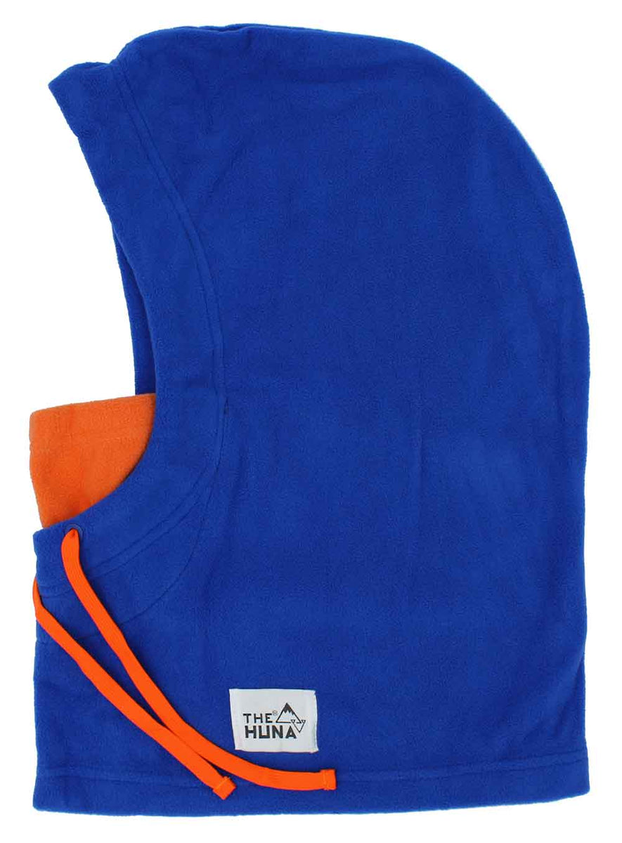 Blue with Orange Mouth & Orange Strings - Normal Fleece – TheHuna